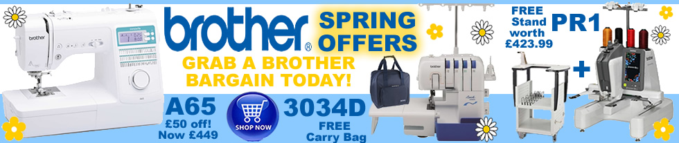 Newest models with free delivery - Wide range of sewing machines in stock